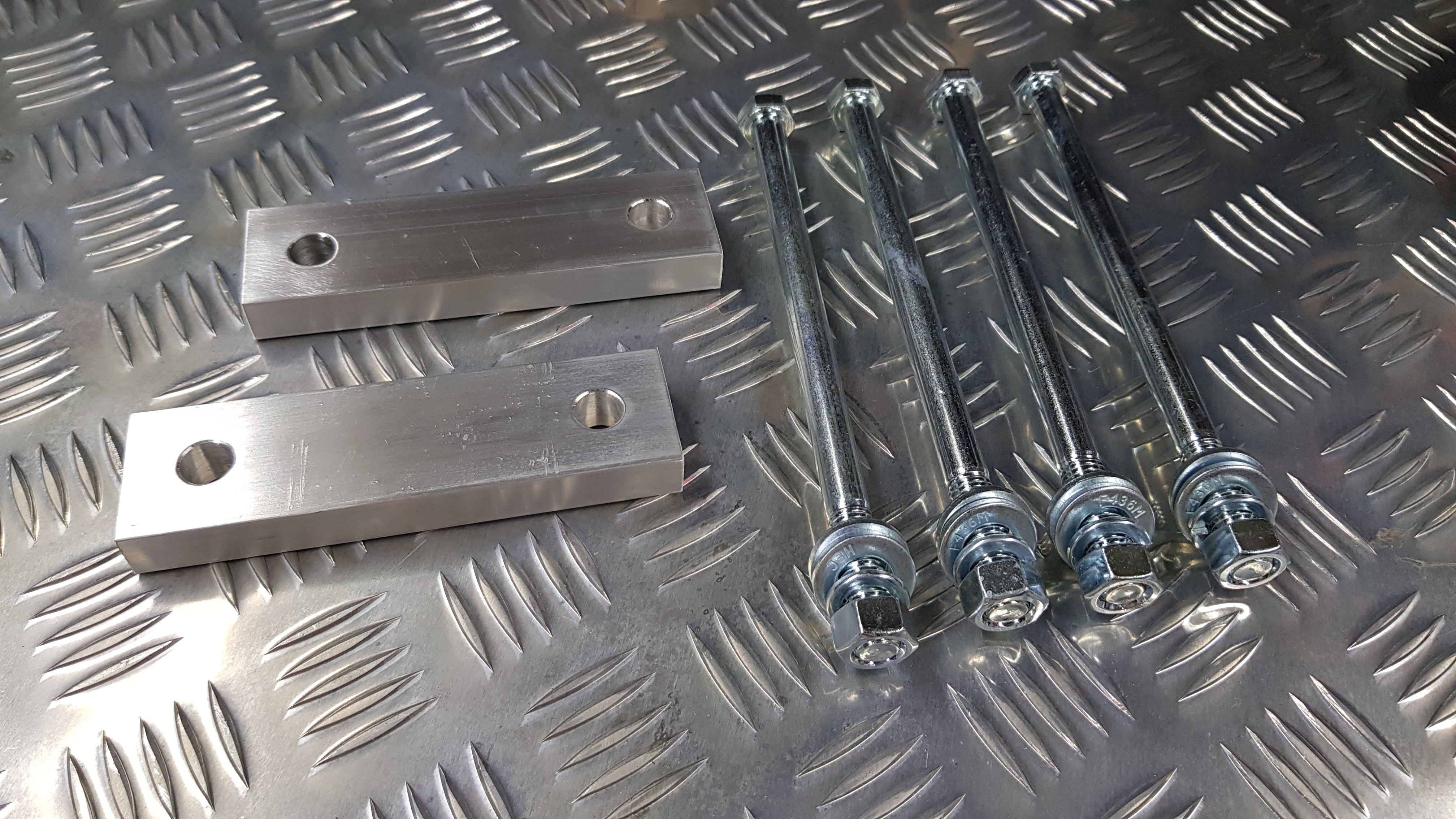 Toyota cressida engine crossmember spacers 16mm 25mm conversion swap ...