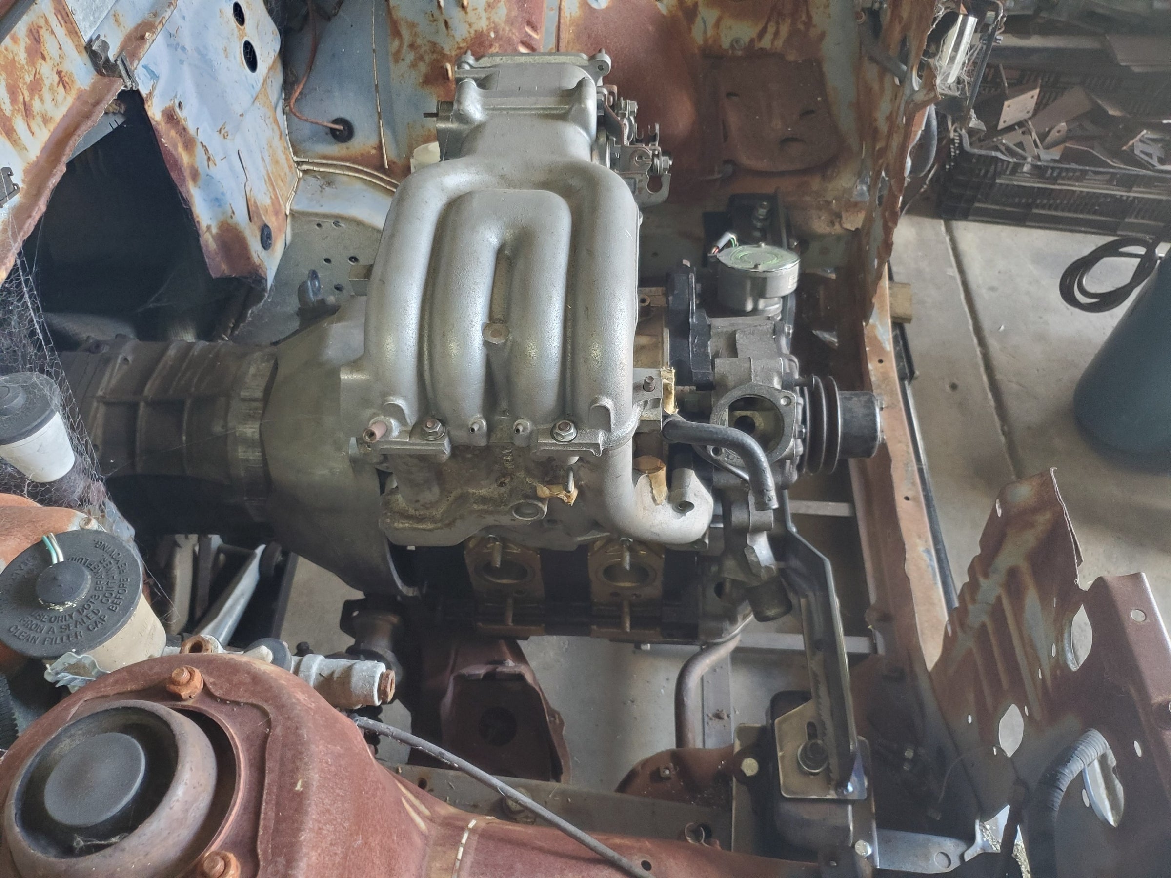 13B Rotary toyota corolla KE70 engine conversion swap kit upgrade motor ...