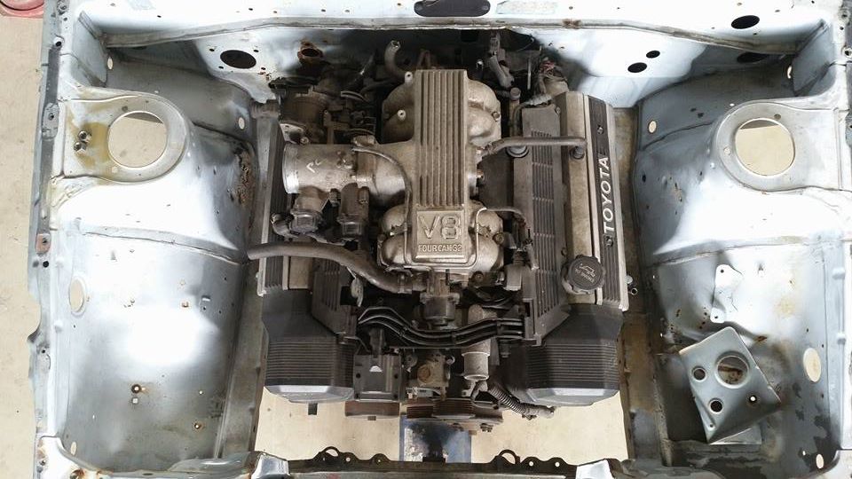 1UZ 1UZFE VVTi AE86 toyota sprinter engine conversion kit motor mounts ...