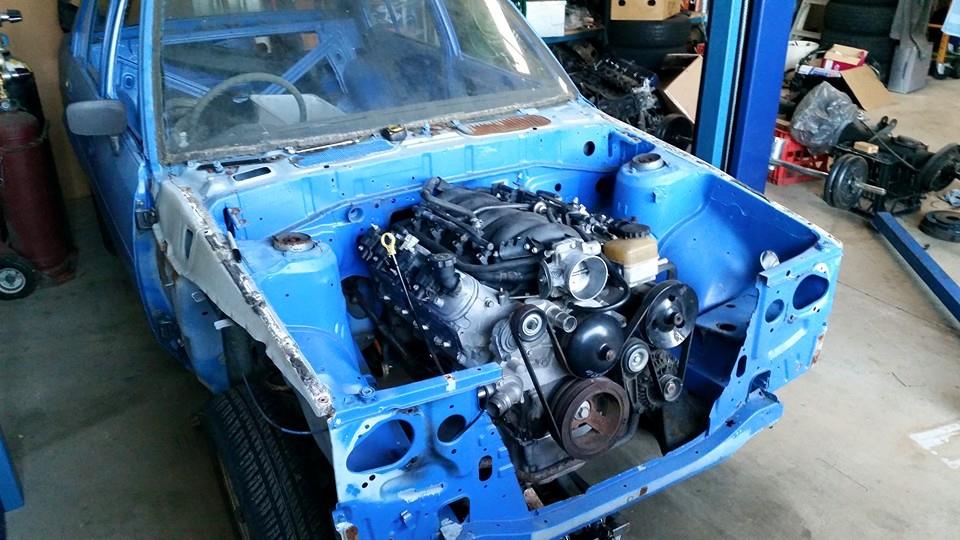 LS LS1 LS2 LS3 L98 LSA KE70 toyota corolla engine swap conversion mount kit | KE Conversions