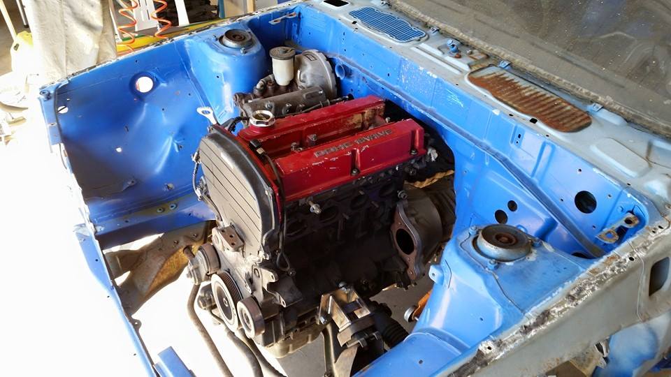 evo 4g63 ke70 ae71 corolla engine conversion kit custom swap motor ...