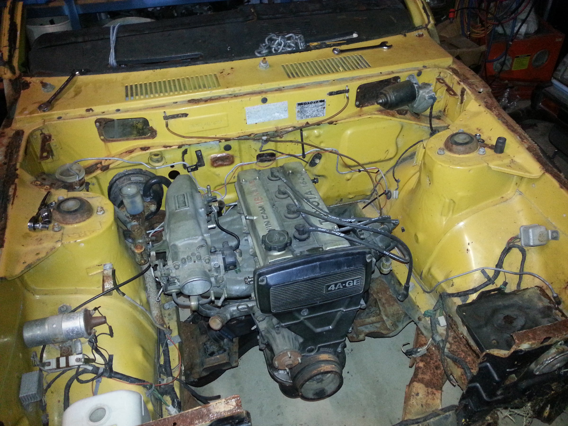 Toyota corolla KE30 KE35 KE38 KE55 4AGE W58 T50 J160 SQ engineering ...