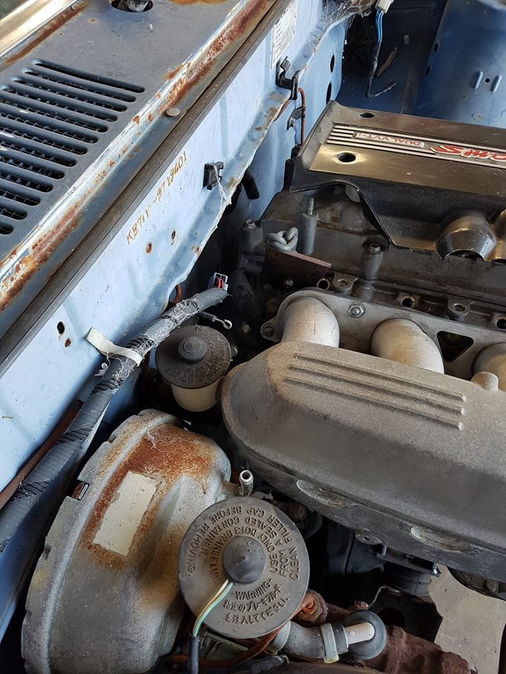 toyota corolla ke70 ae71 sedan panelvan 3sge beams engine conversion ...