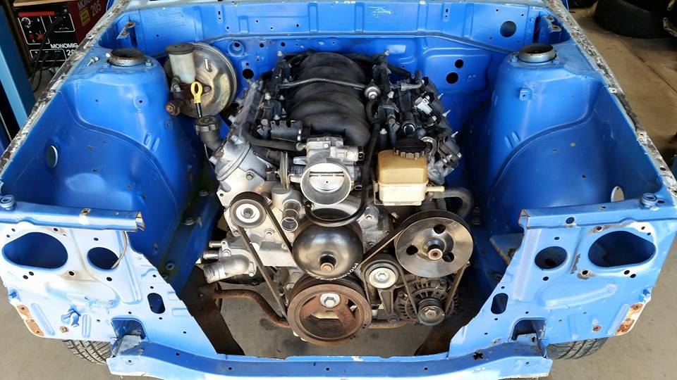LS LS1 LS2 LS3 L98 LSA KE70 toyota corolla engine swap conversion mount ...