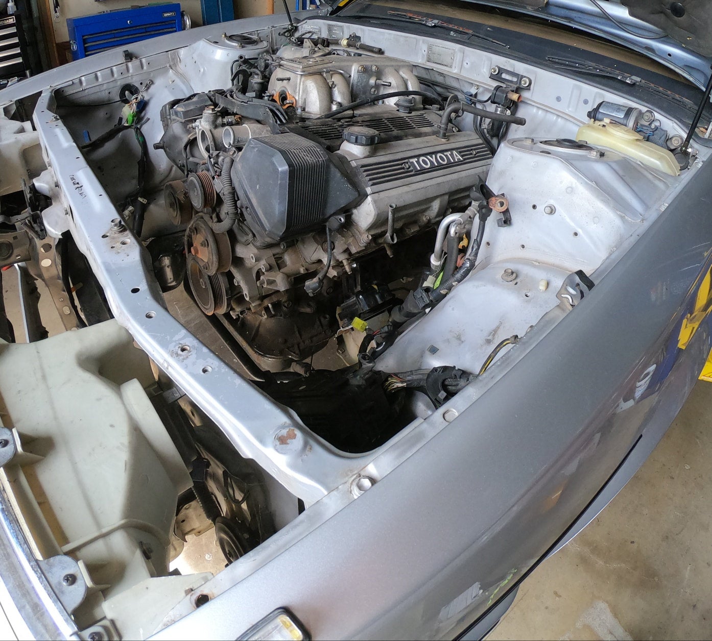 1UZ 1UZFE 3UZFE toyota cressida conversion v8 swap kit hardened race ...