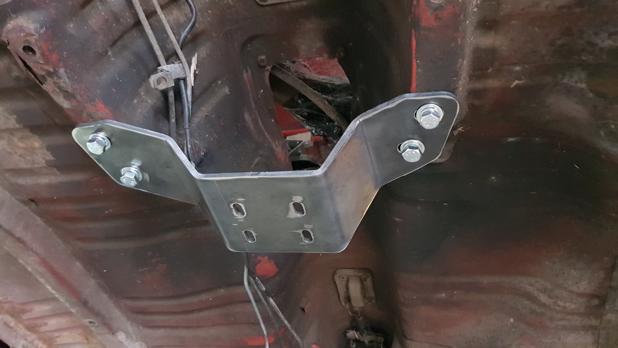 KE70 corolla 4AGE conversion J160 gearbox crossmember SQ engineering ...