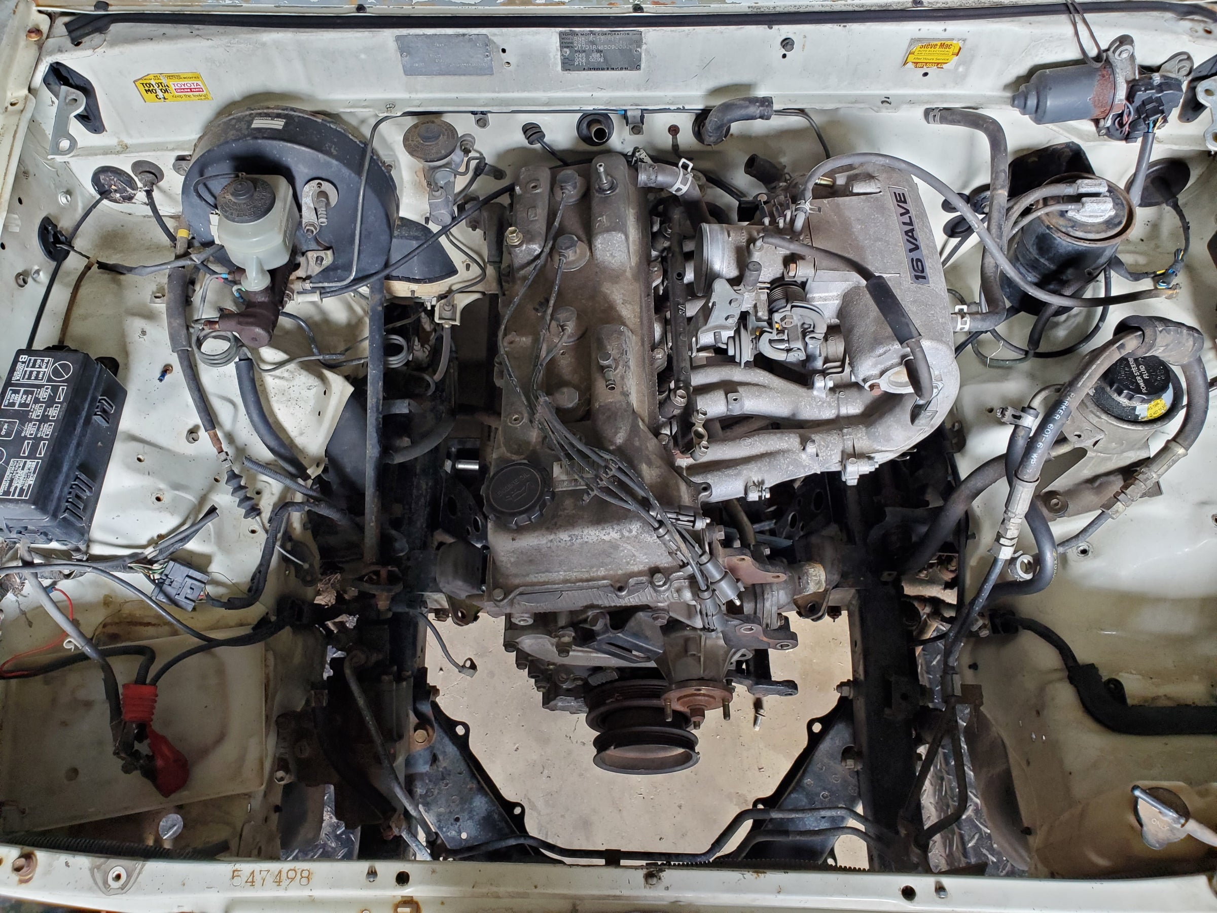 Toyota Hilux RN85 3RZ 3RZFE engine conversion mounts custom | KE ...