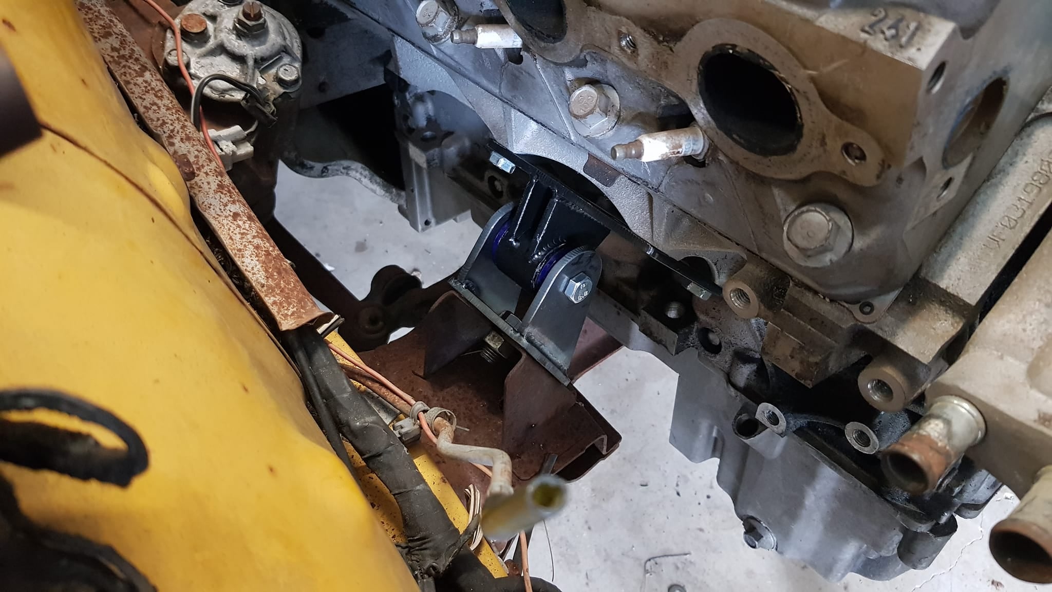 LS1 TE31 toyota corolla engine conversion swap kit V8 motor mounts | KE ...