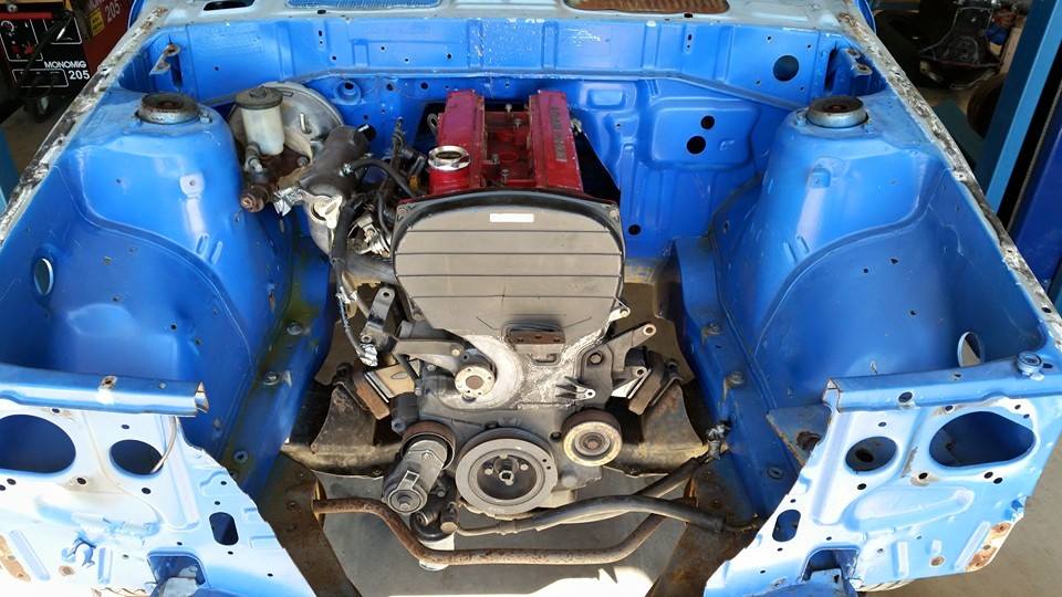 evo 4g63 ke70 ae71 corolla engine conversion kit custom swap motor ...