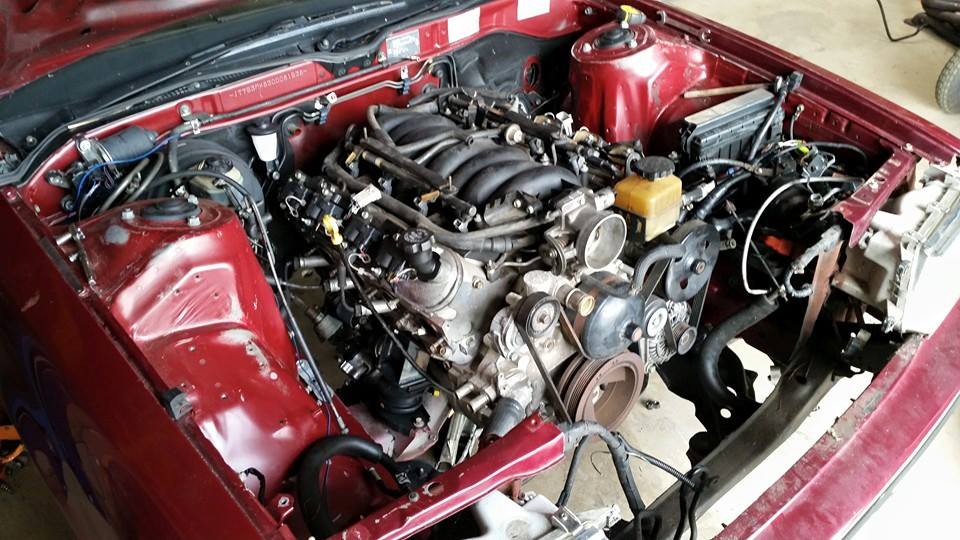 Toyota Cressida MX83 engine conversion kit LS1 LS2 LS3 L98 motor mounts ...