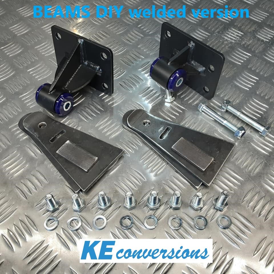 3SGE BEAMS universal DIY engine mount kit custom motor conversion | KE ...