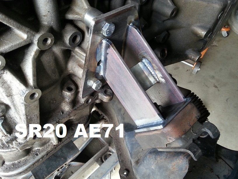 toyota corolla AE71 SR20 SR20det engine swap conversion motor mounts ...