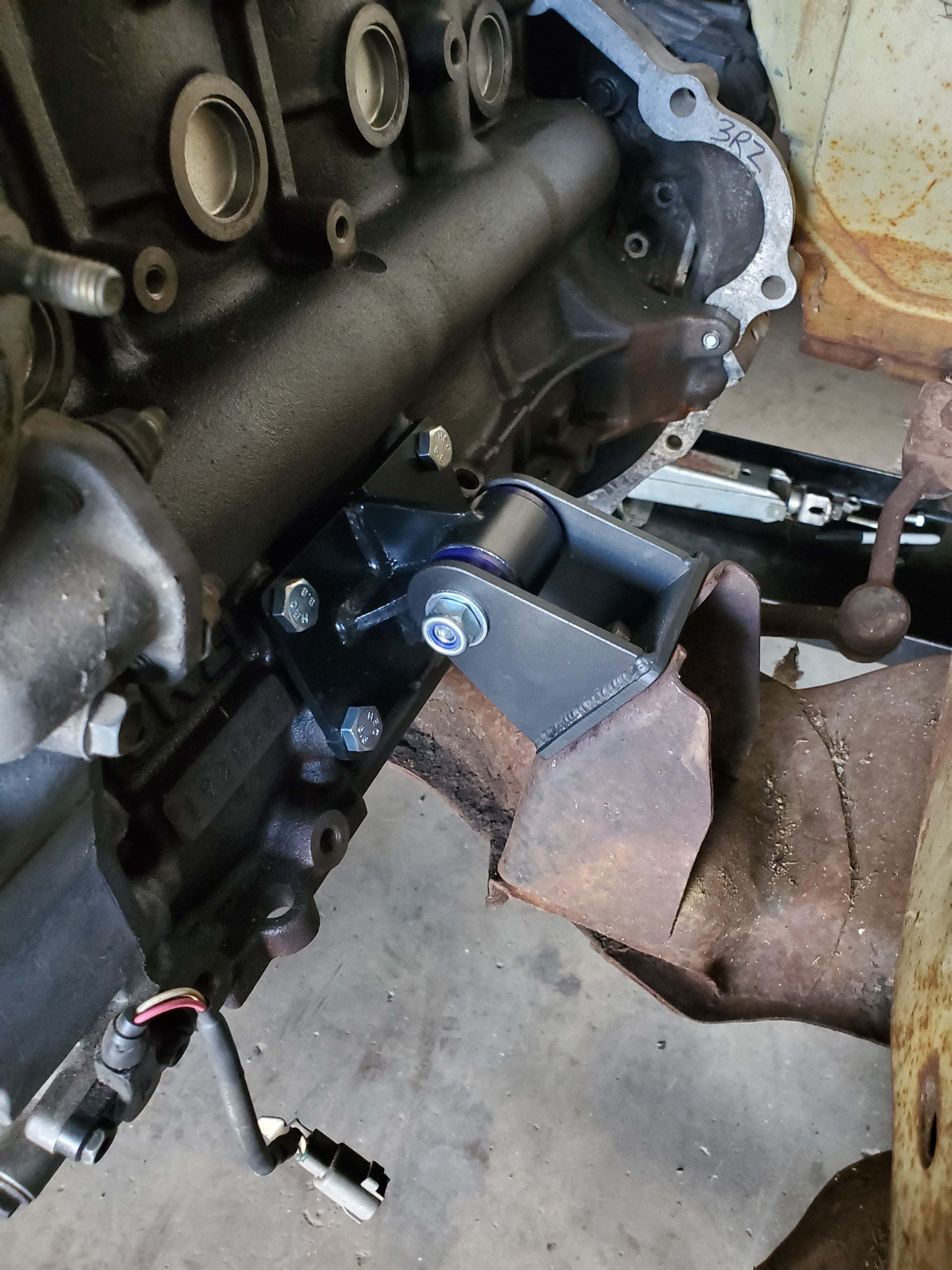 Toyota Corolla KE20 KE25 KE26 engine conversion 3RZFE swap kit | KE ...