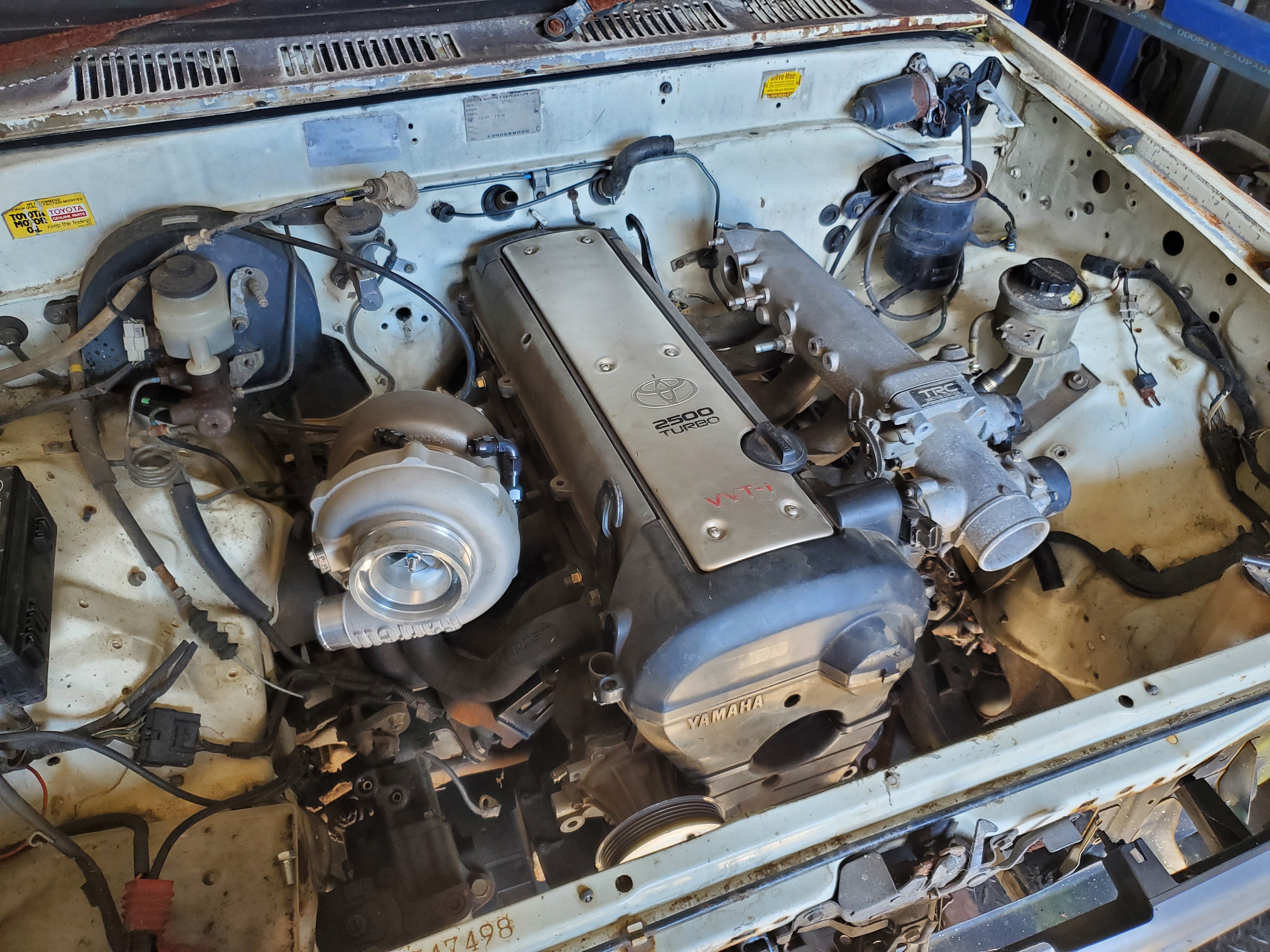 Toyota hilux engine conversion kit RN85 1JZ 2JZ VVTi motor mounts | KE ...