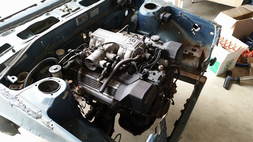 1UZ 1UZFE VVTi AE71 toyota corolla KE70 engine mounts custom motor swap ...