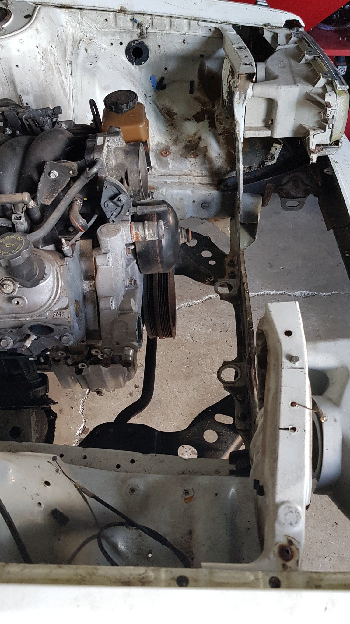 LS1 MX73 toyota cressida engine conversion T56 mounts swap kit L98 LS3 ...