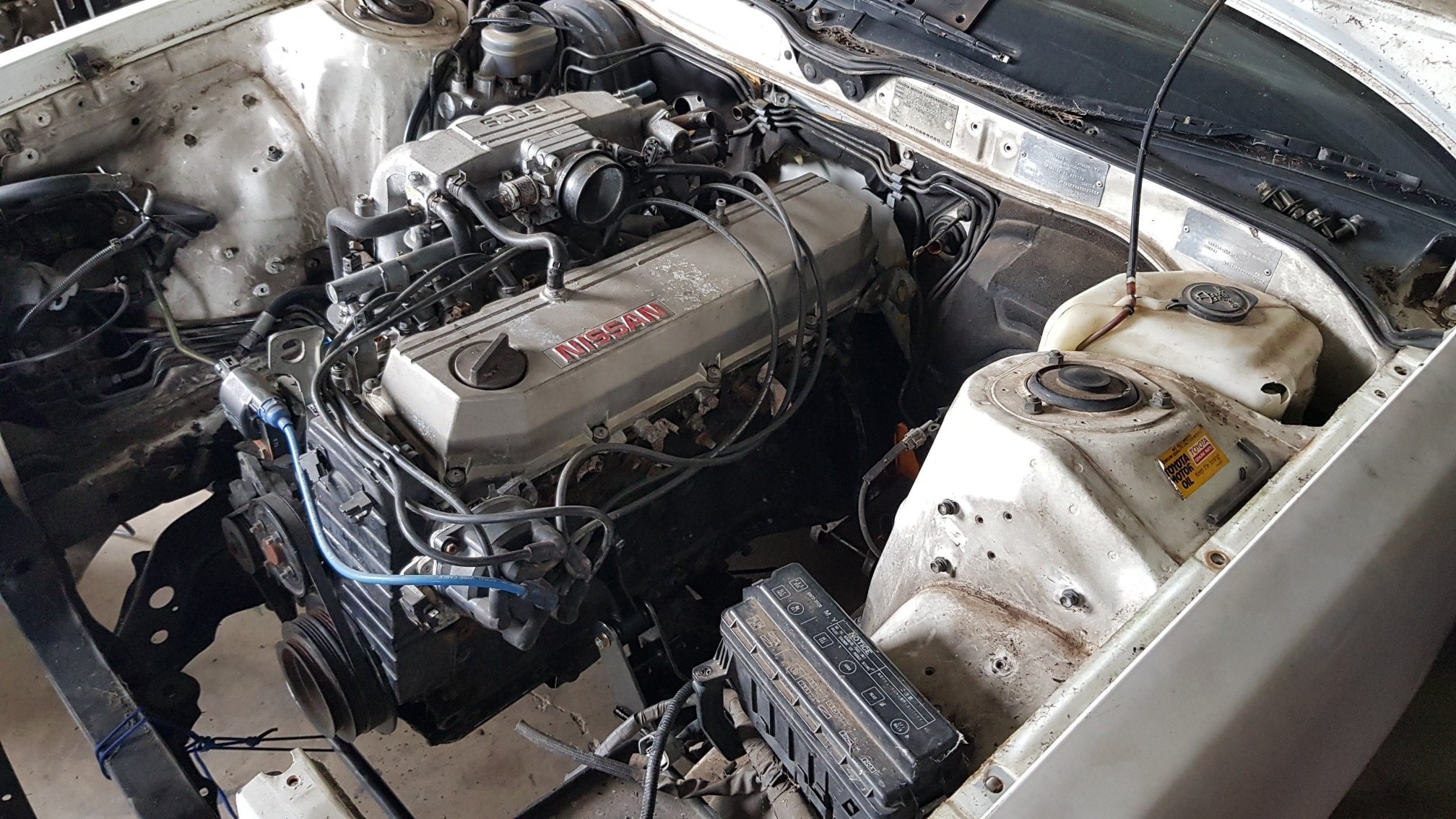 RB20DET RB25DET RB30 MX83 cressida engine conversion kit motor mounts swap kit custom | KE ...