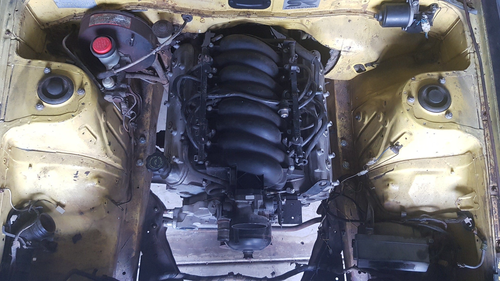 LS1 LS2 LS3 L98 ST141 toyota corona engine conversion motor mount swap ...