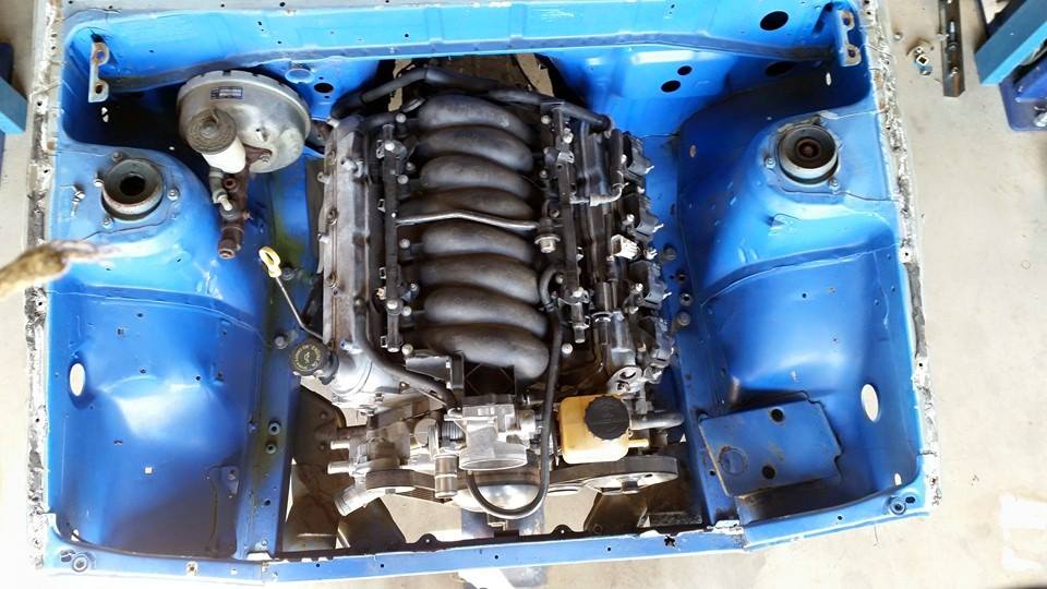 LS LS1 LS2 LS3 L98 LSA KE70 toyota corolla engine swap conversion mount ...
