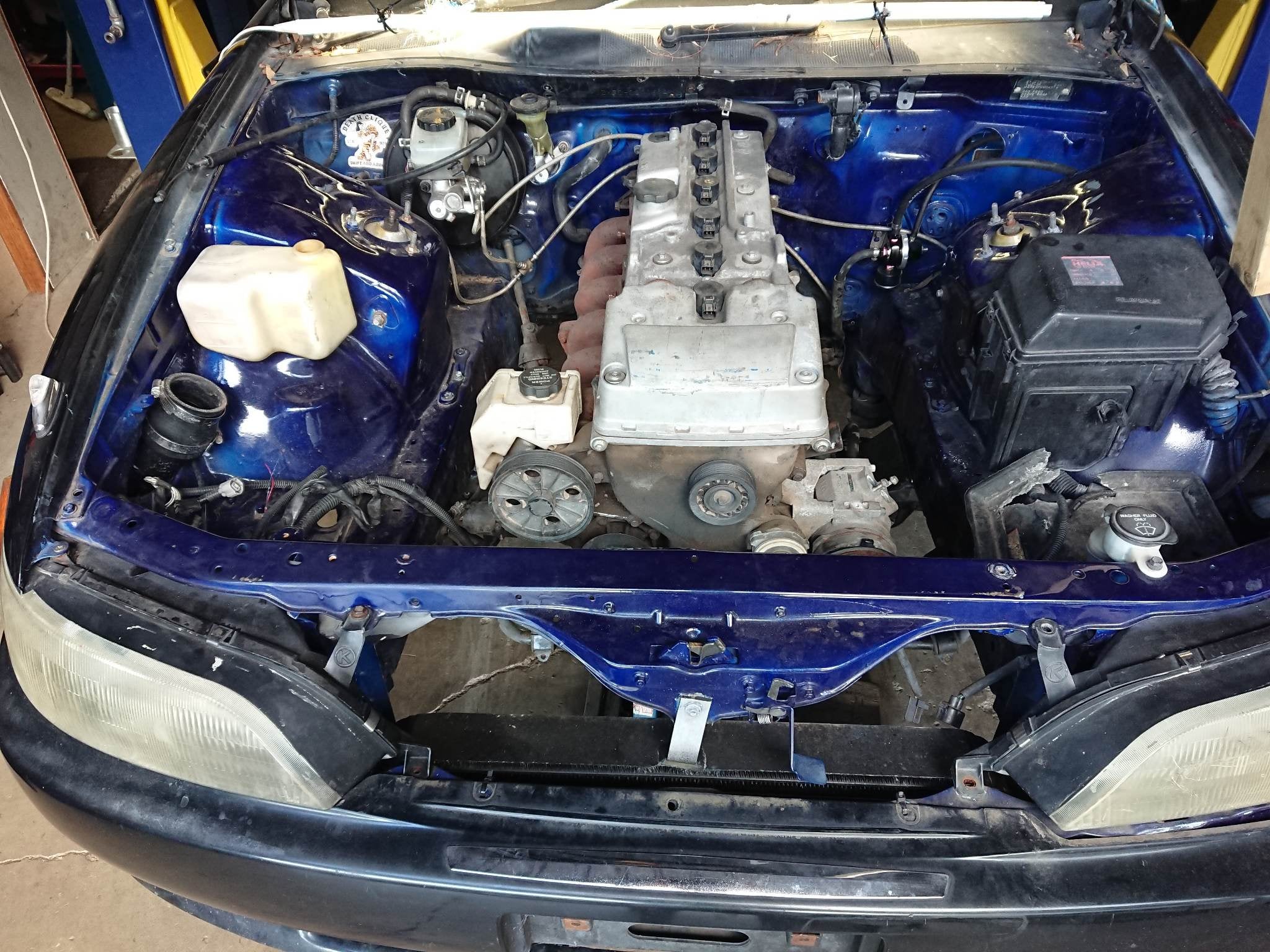 BARRA toyota chaser JZX90 engine swap conversion motor mounts hardened ...