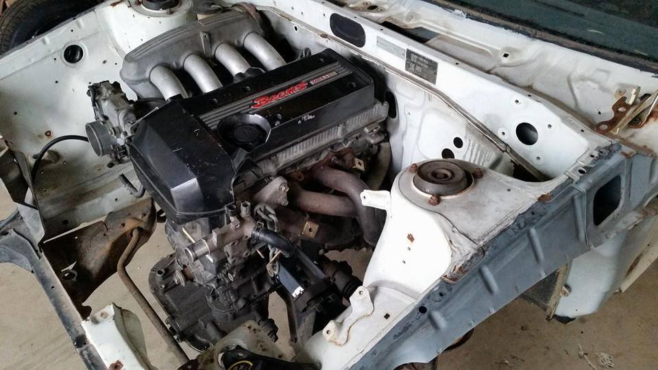 Toyota sprinter 3SGE BEAMS AE86 custom engine mounts swap kit ...