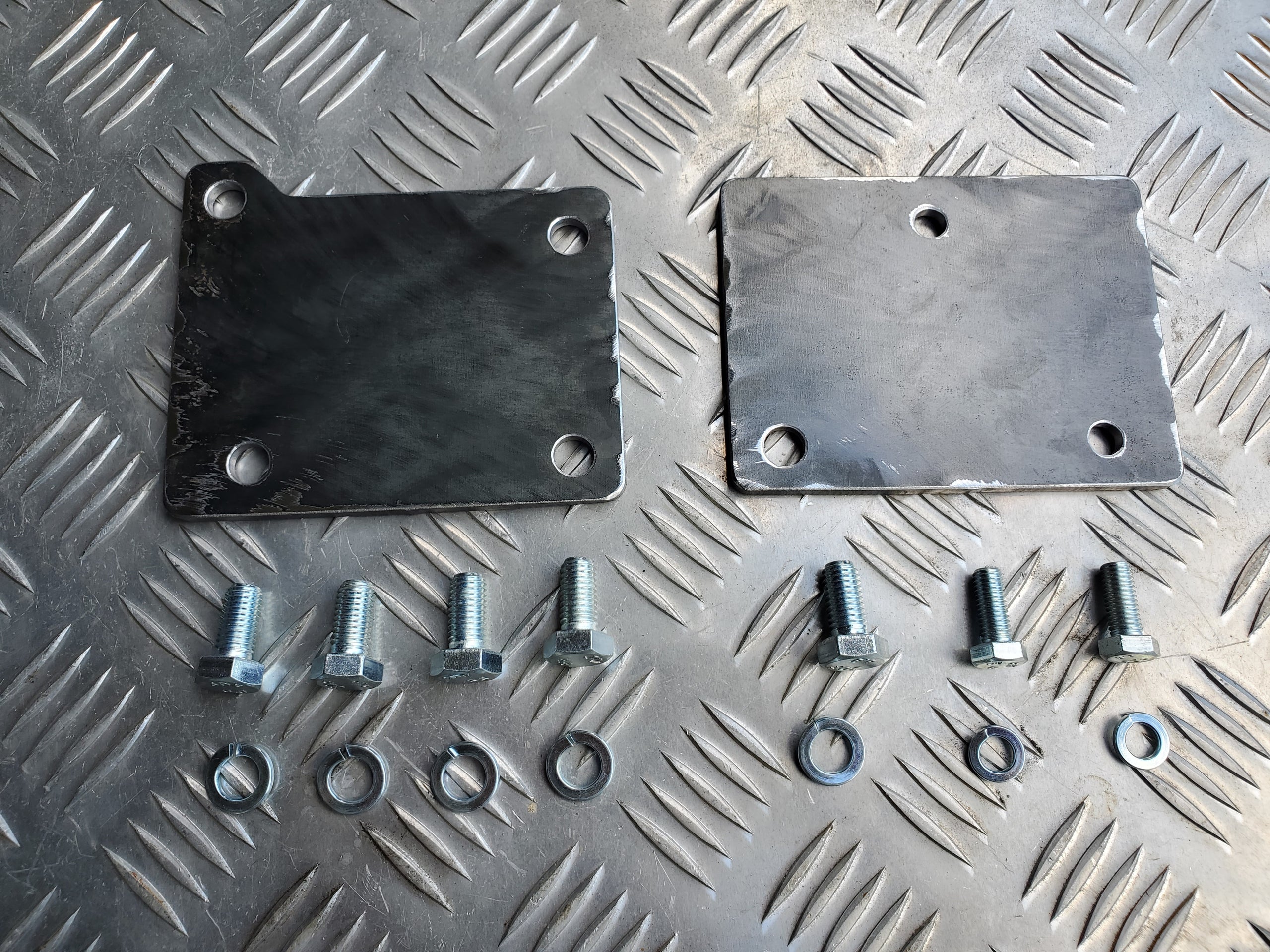 Toyota 4age 7afe 16v 20v engine mount plates DIY | KE Conversions