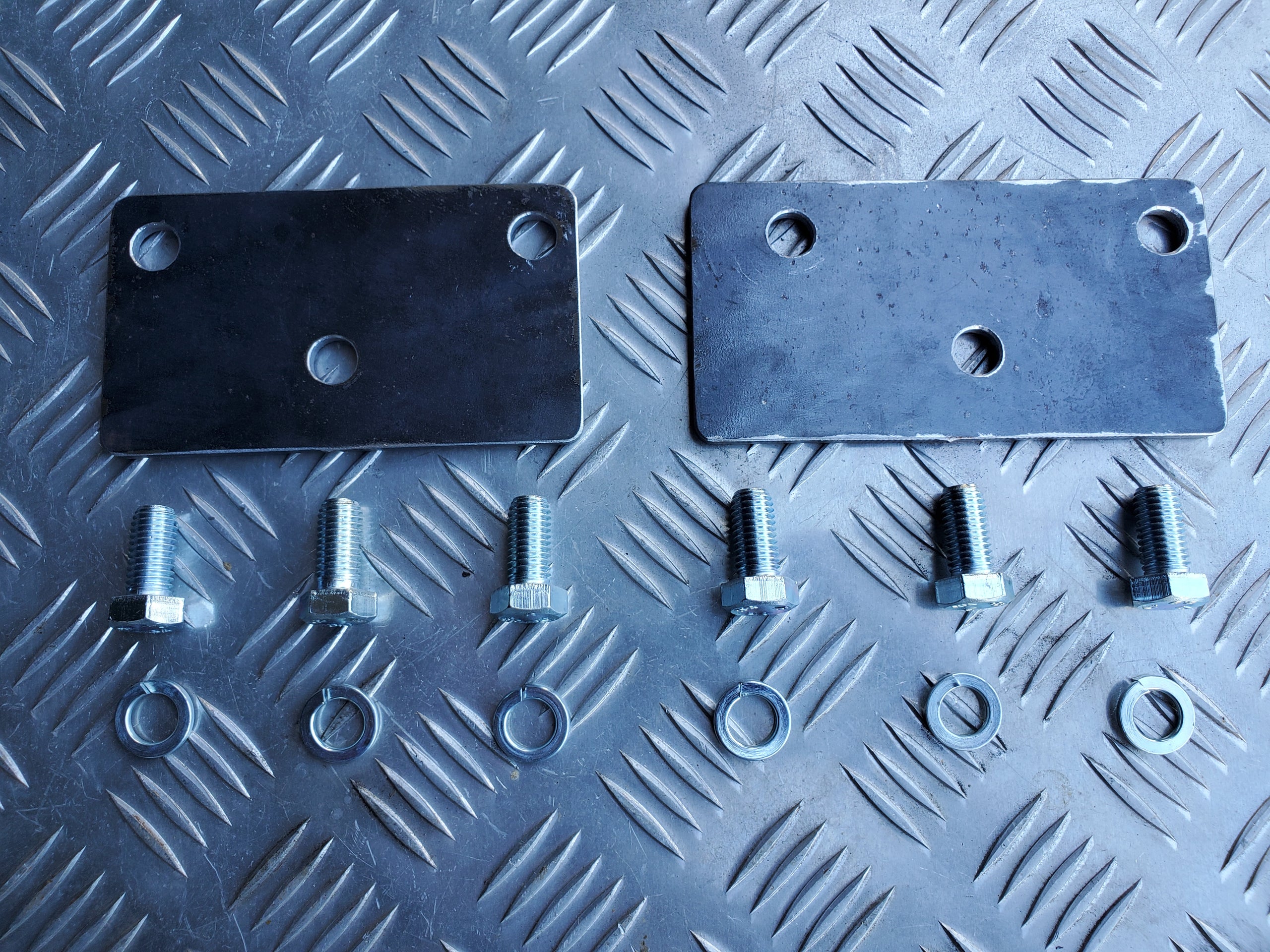 Holden Commodore steel engine plates DIY engine mount | KE Conversions