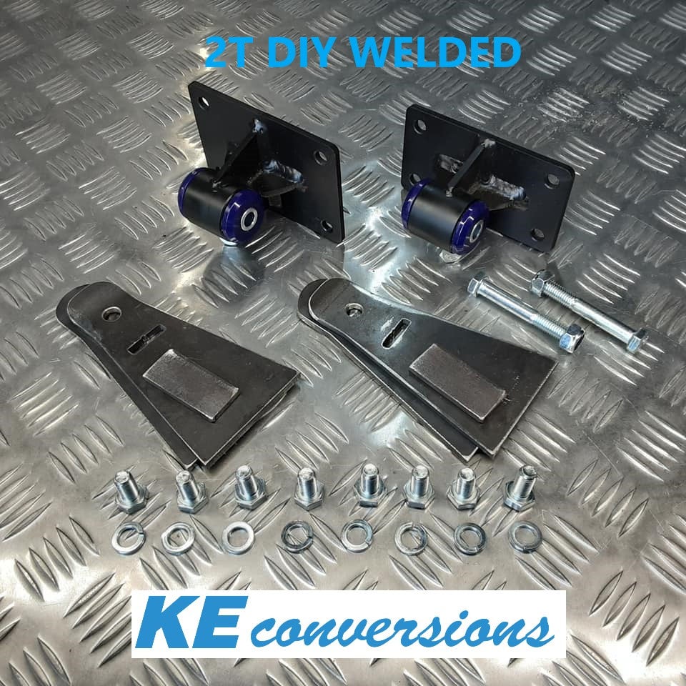Toyota engine mount kit DIY 2T 3T welding universal | KE Conversions
