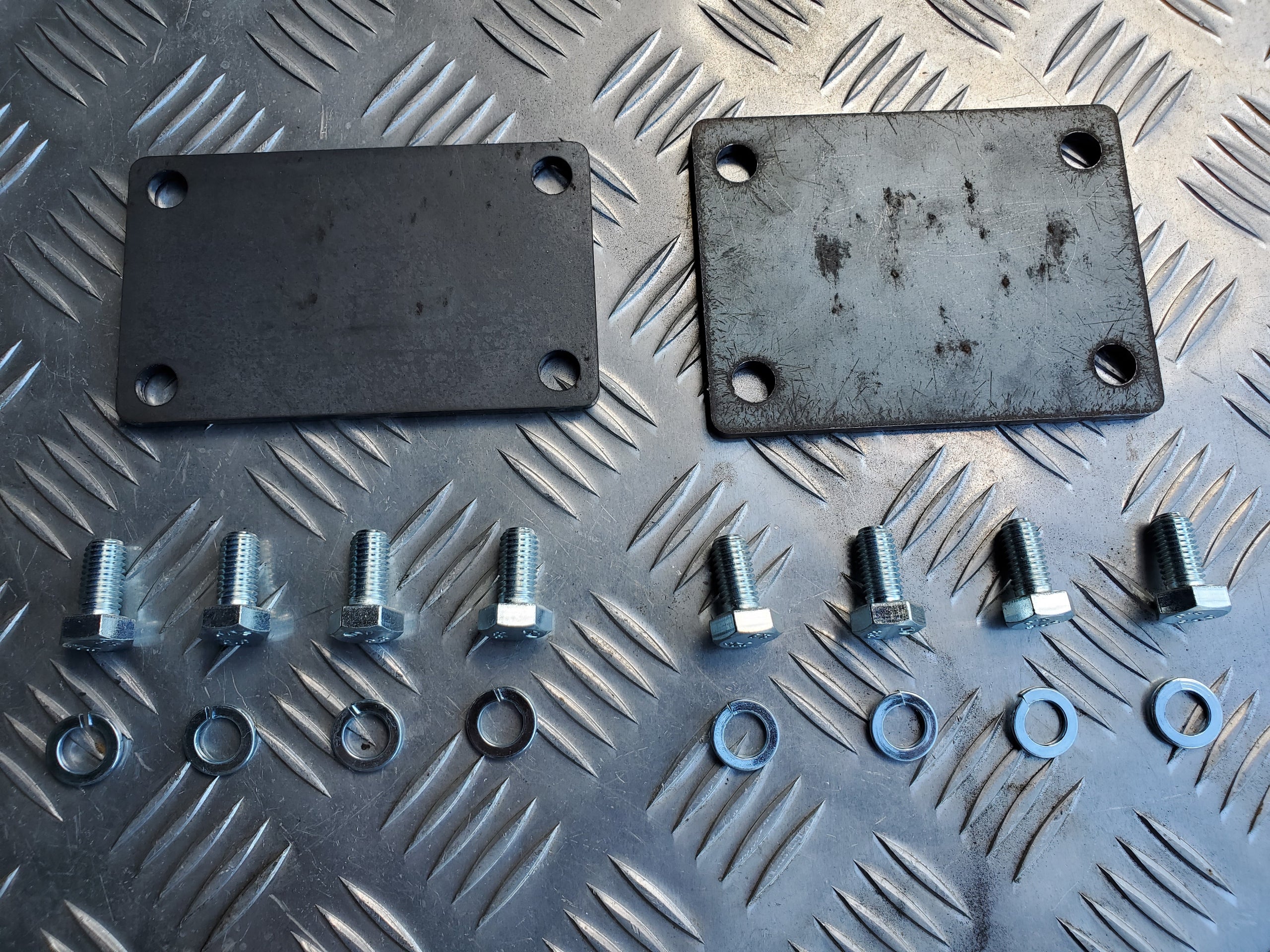 Toyota 2RZ 3RZ engine mount plates for DIY engine conversion | KE ...