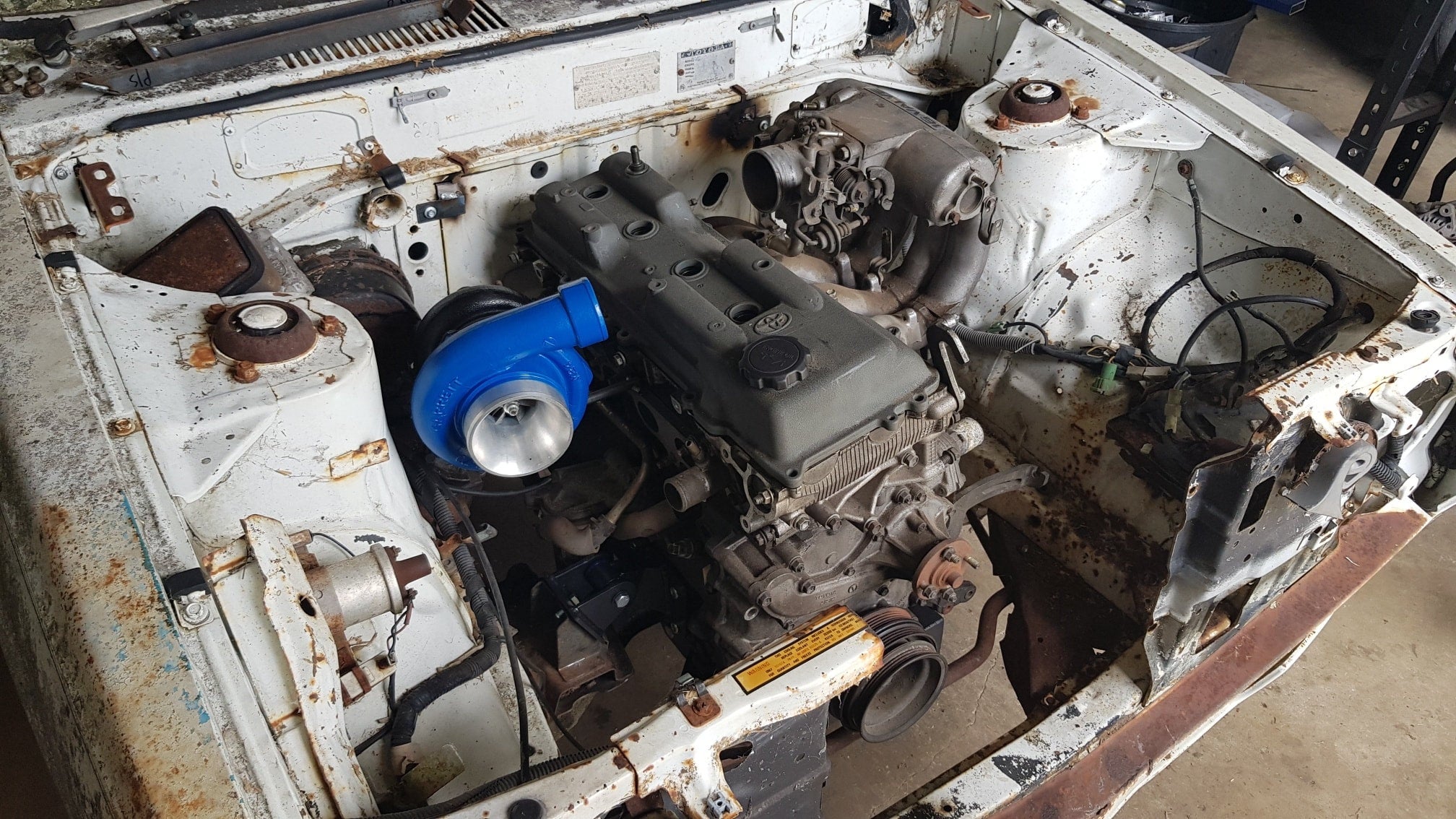 Toyota corolla KE30 KE35 KE38 KE55 3RZ 3RZFE tacoma engine conversion ...