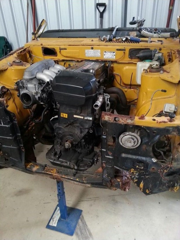 Toyota Corolla KE30 KE35 KE38 KE55 3SGE BEAMS engine conversion kit ...