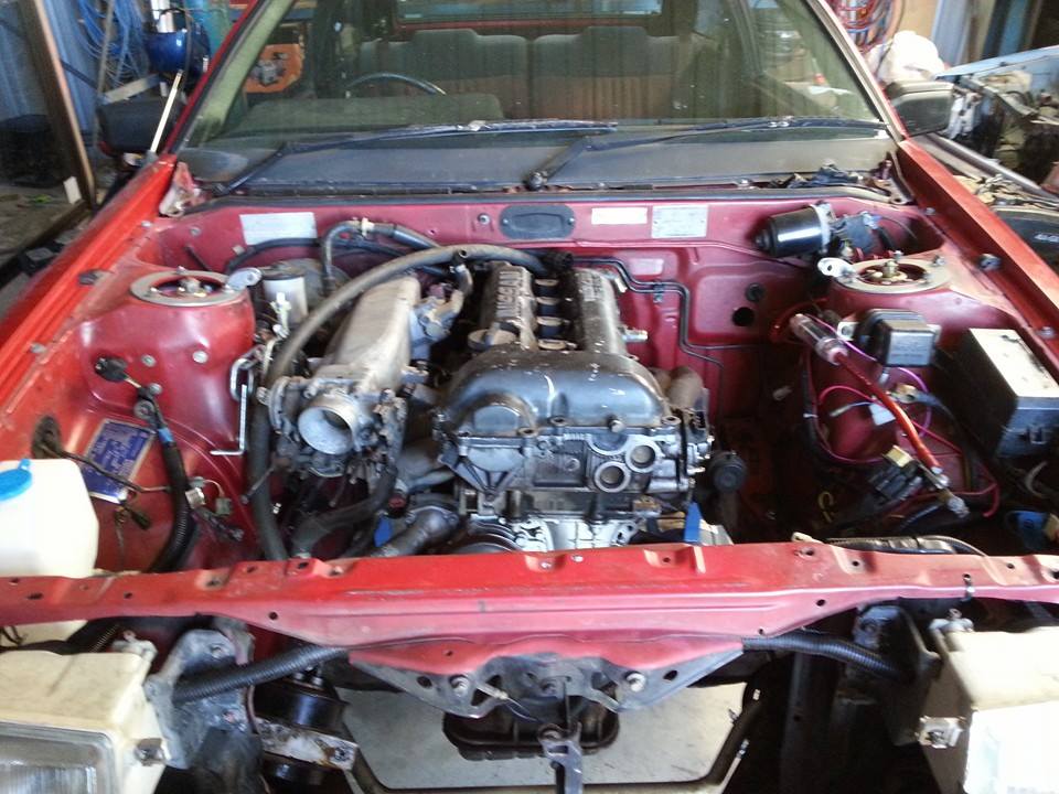 AE86 AE85 toyota sprinter sr20 SR20det engine conversion kit motor ...