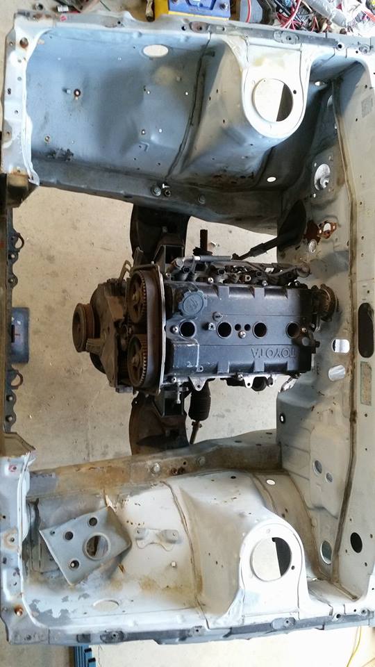 Toyota sprinter ae86 trueno ae85 3sgte rwd conversion kit custom motor ...