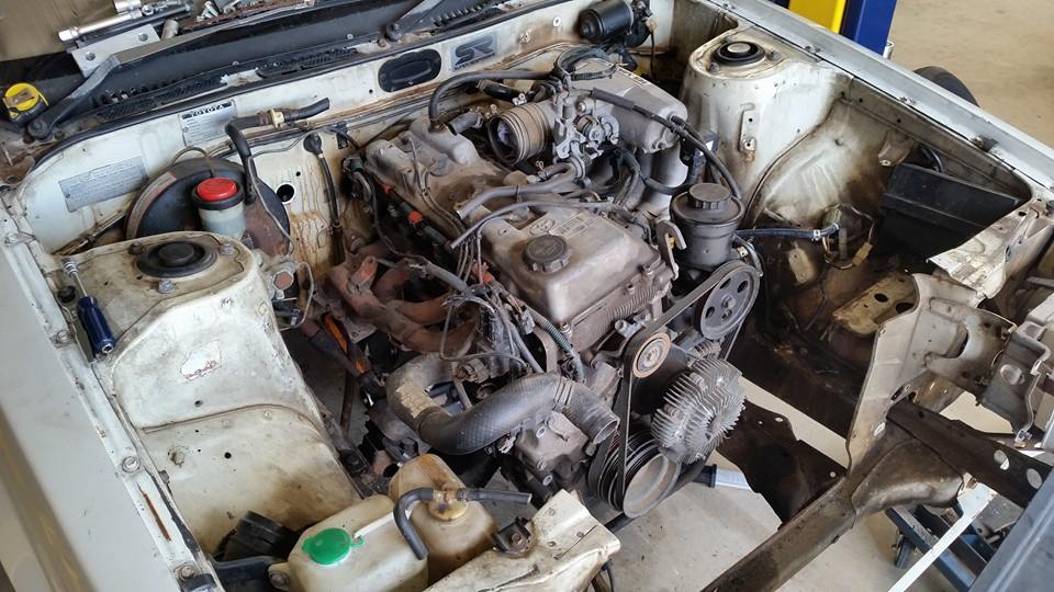 Toyota corona ST141 3RZ 3RZFE engine swap custom mounts conversion kit ...
